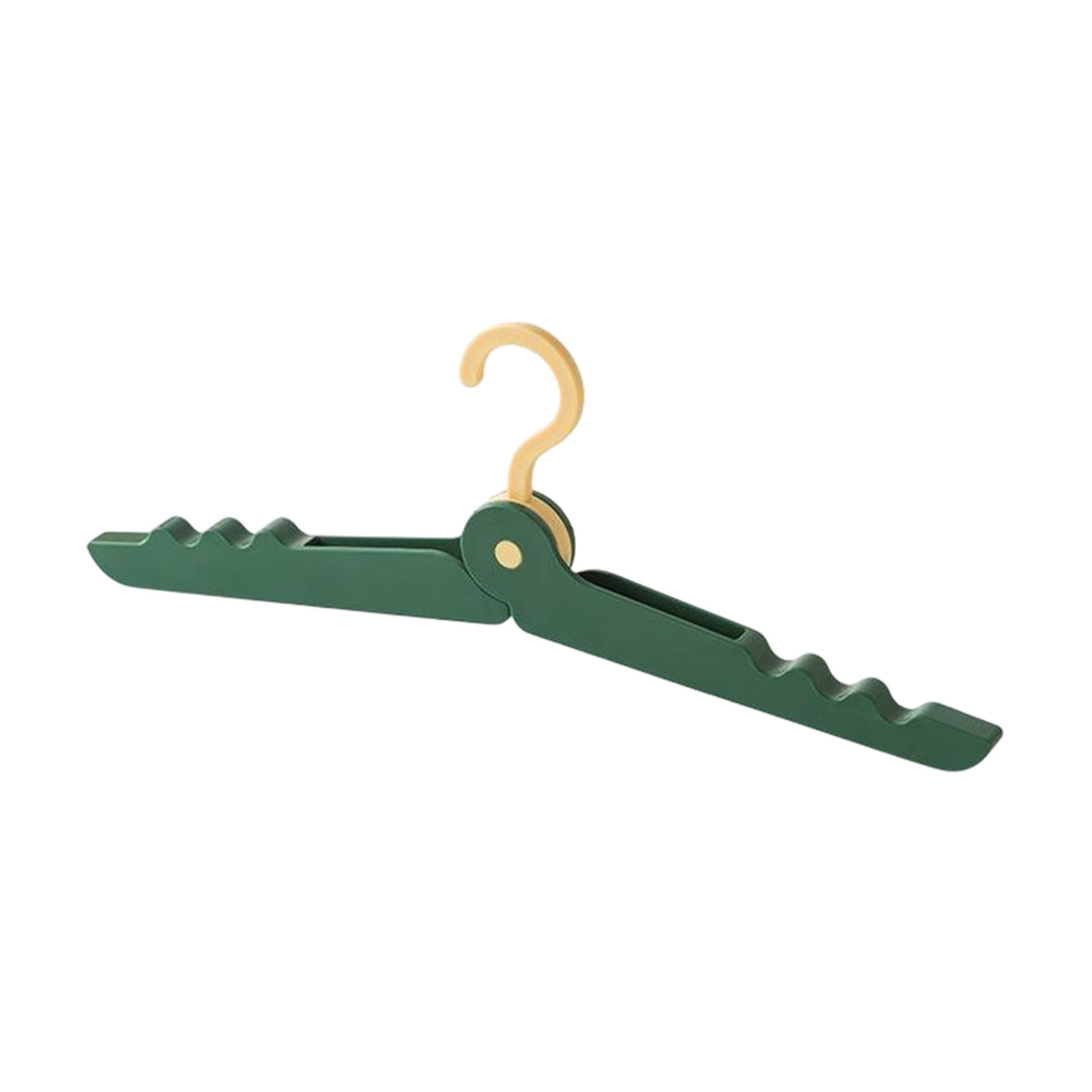 Foldable Hanger, Portable Travel Hanger Organizer Featuring Space ...