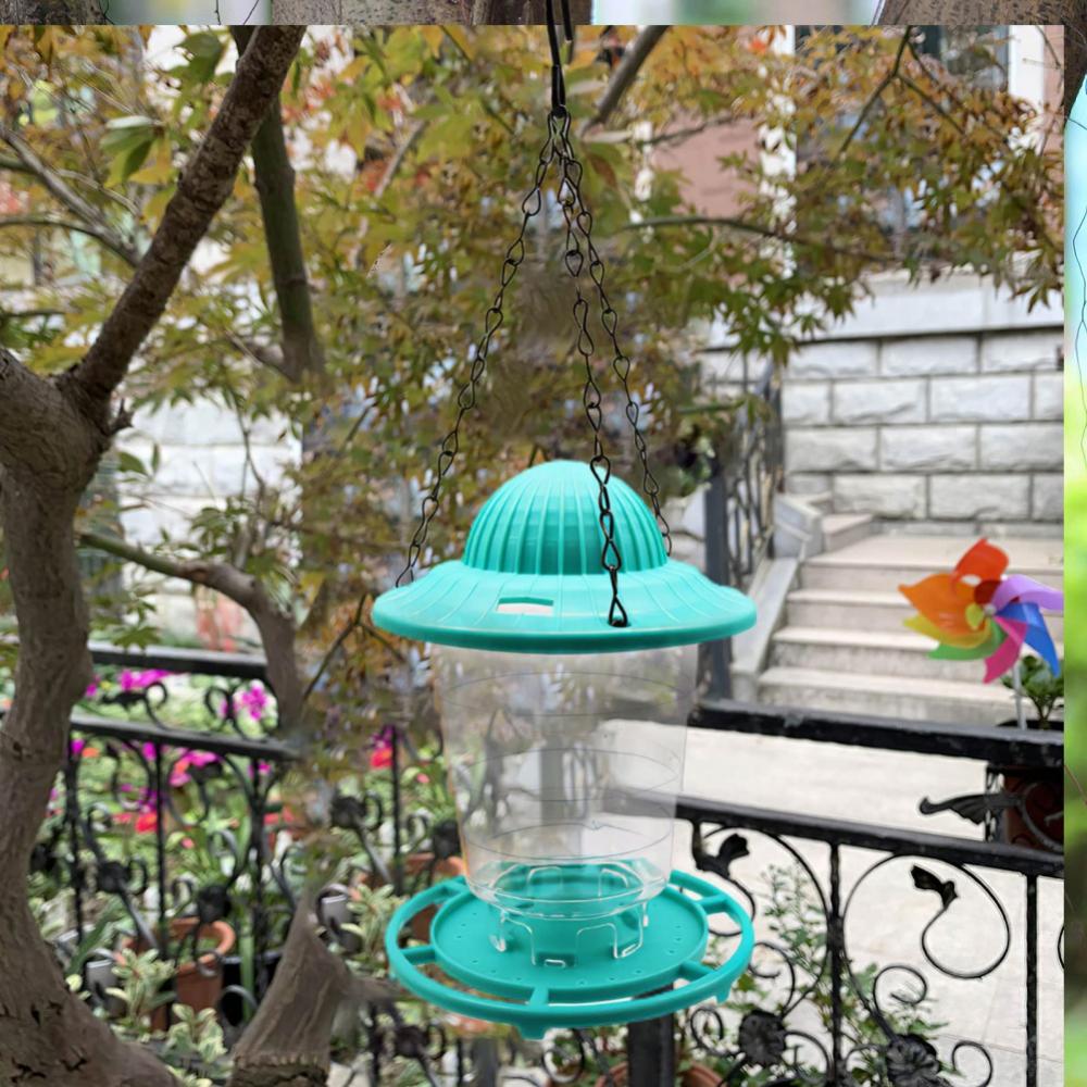 Foldable Hanging Wild Bird Feeder can Holds 2.6 lbs Seed - Walmart.com