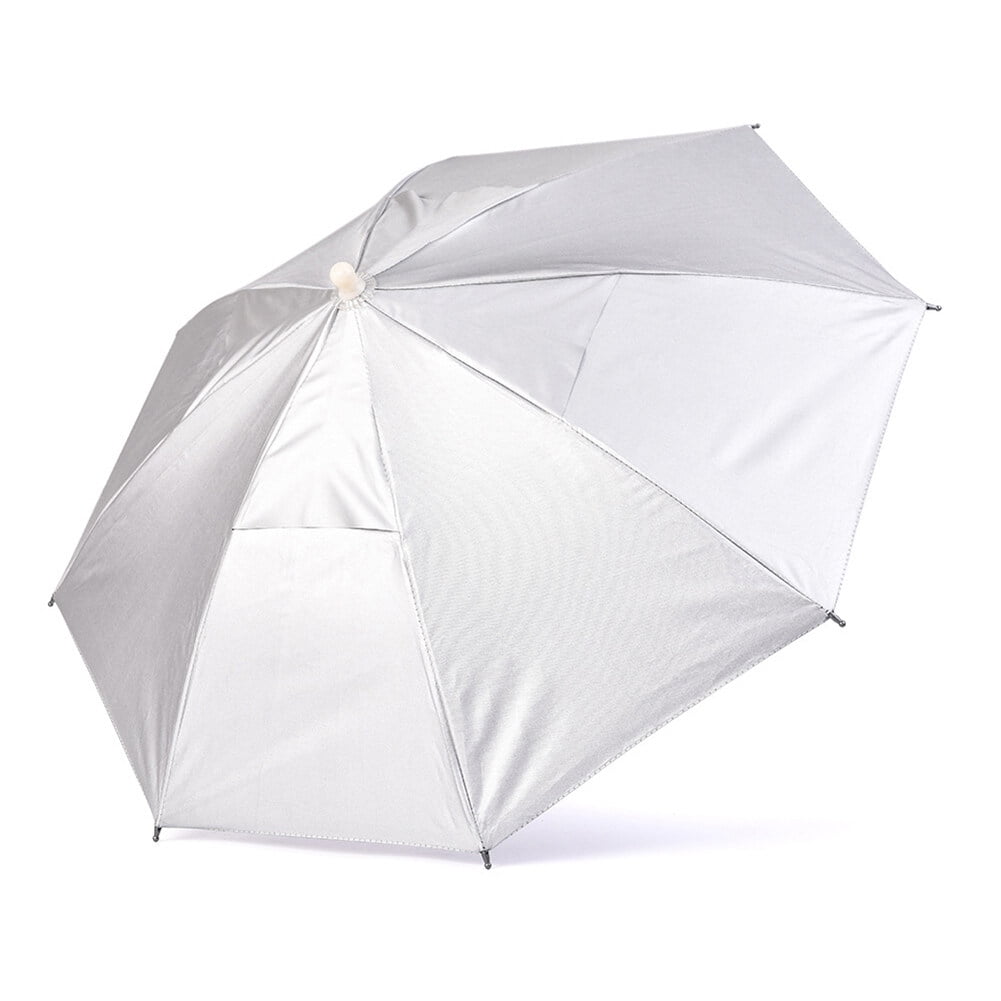 Foldable Head Umbrella Hat Anti-rain Outdoor Fishing Cap Portable ...