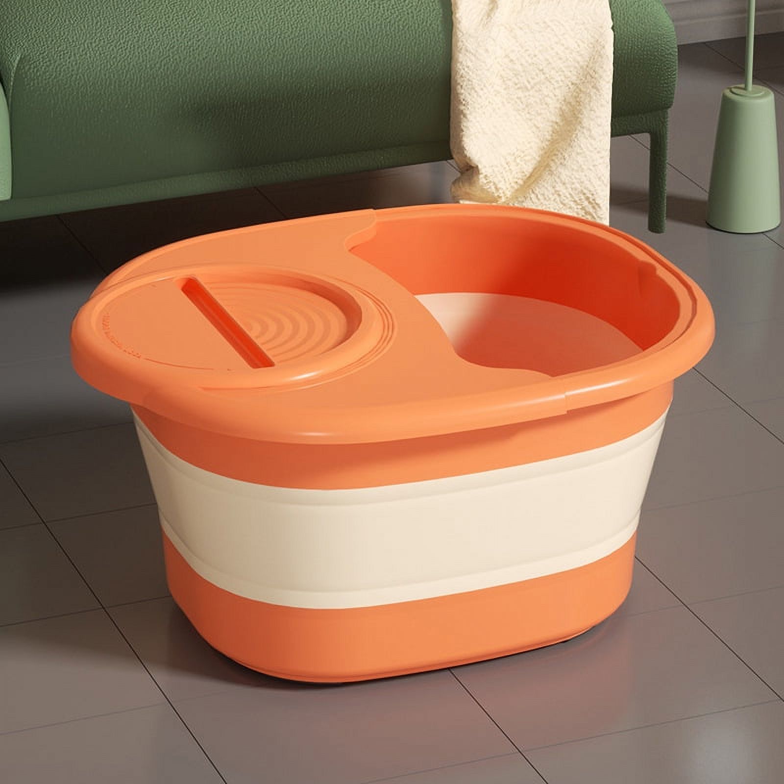 Foldable Home Foot Bath Bucket Massage Foot Wash Leisure Health Bucket ...