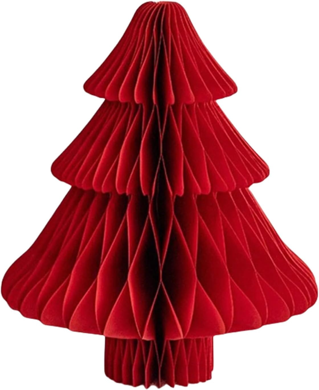 Foldable Honeycomb Paper Christmas Tree – a modern, minimalist 3D table ...
