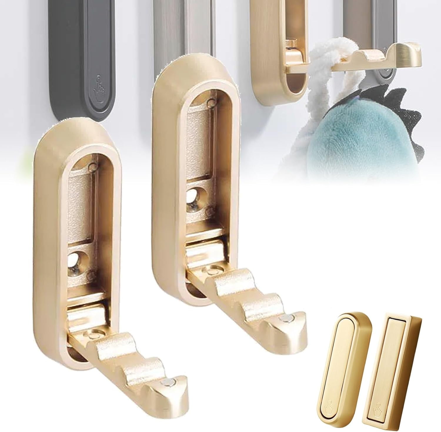 Foldable Hooks Wall Mount, Drop Down Hook, Foldable Coat Hooks, Heavy ...