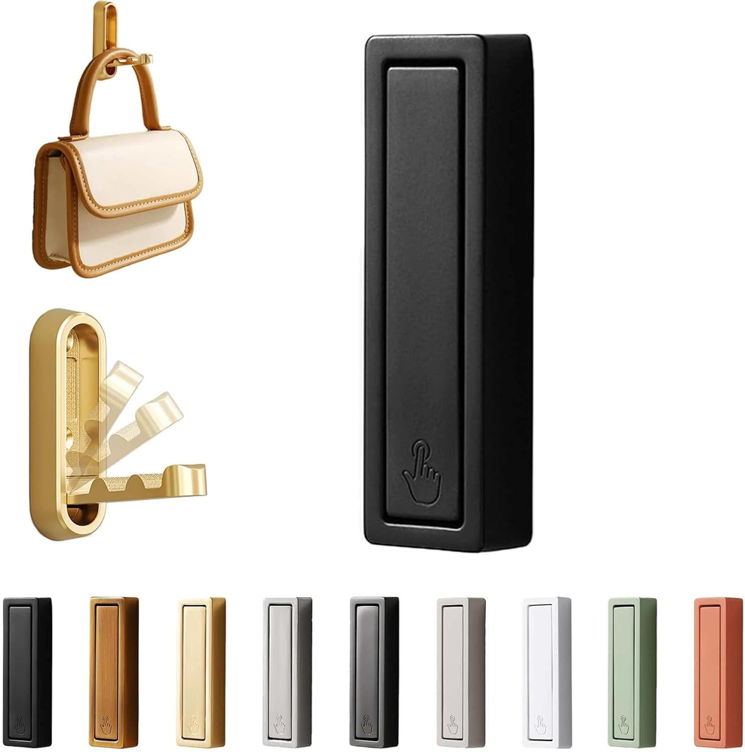 Foldable Hooks Wall Mount, Heavy Duty Flip Down Hook, Zinc Alloy ...