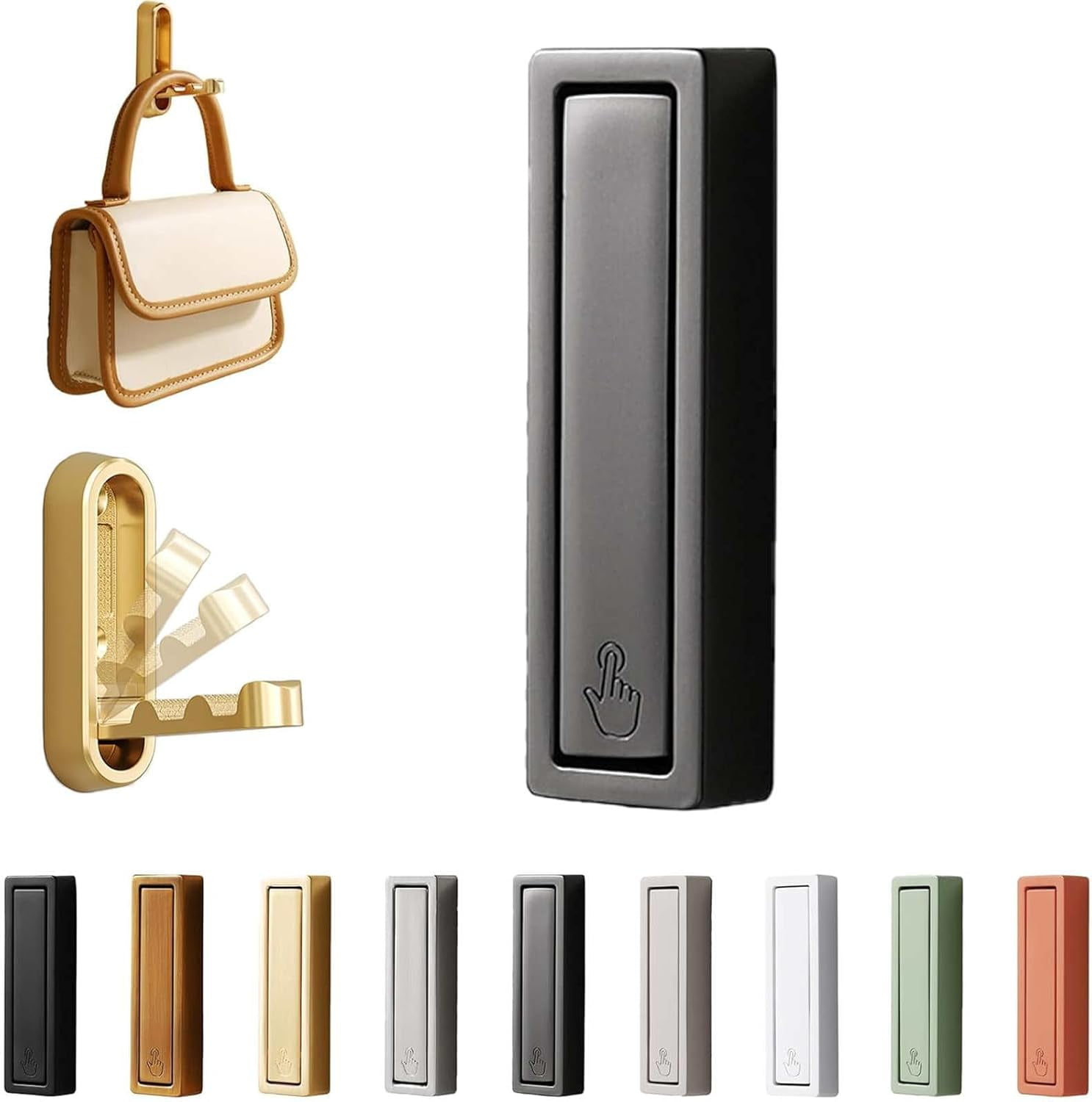 Foldable Hooks Wall Mount, Heavy Duty Flip Down Hook, Zinc Alloy ...