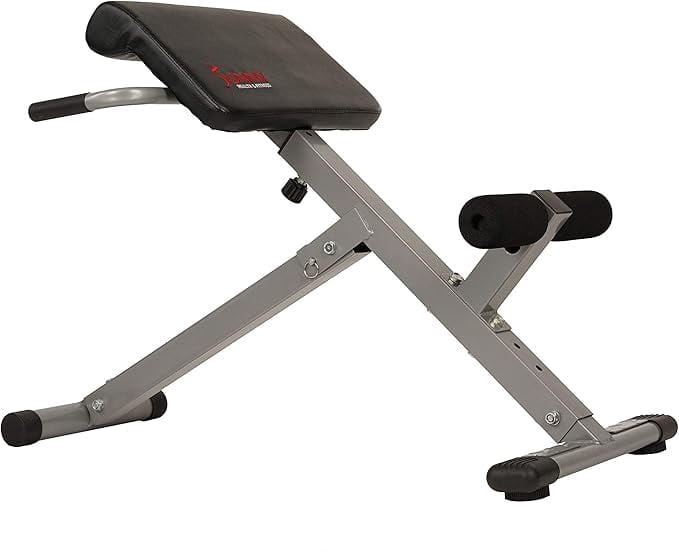 Foldable Hyperextension Roman Chair w/Back Extension, Home Gym Sit Up ...