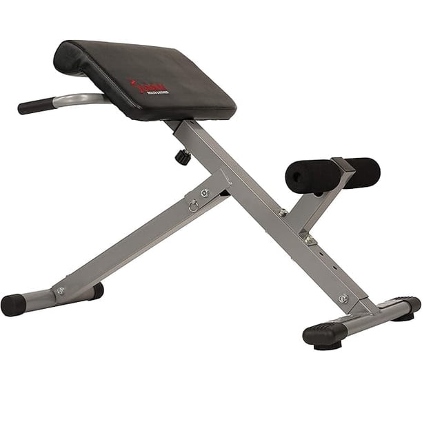 Foldable Hyperextension Roman Chair w/Back Extension, Home Gym Sit Up ...