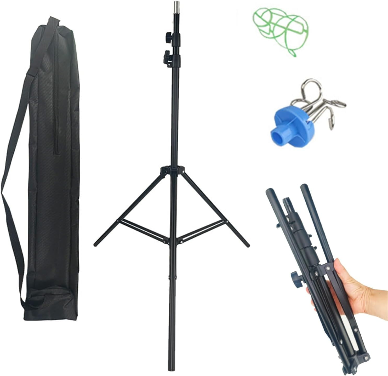 Foldable IV Pole Stand, Removable Top IV Pole, Portable IV Poles for ...