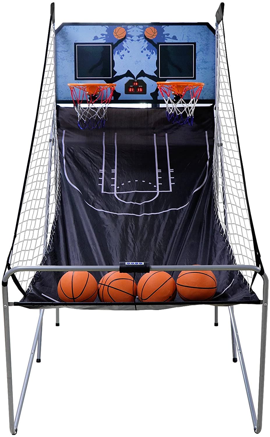 Foldable Indoor Basketball Arcade Game with Electronic Scoreboard 4 ...