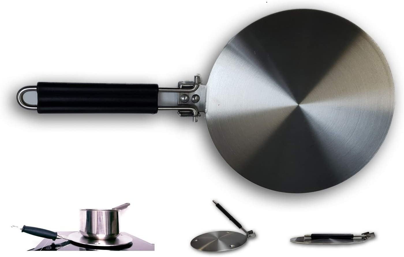 Foldable Induction Hob Heat Diffuser FOR LOW COOKING Stainless Steel ...