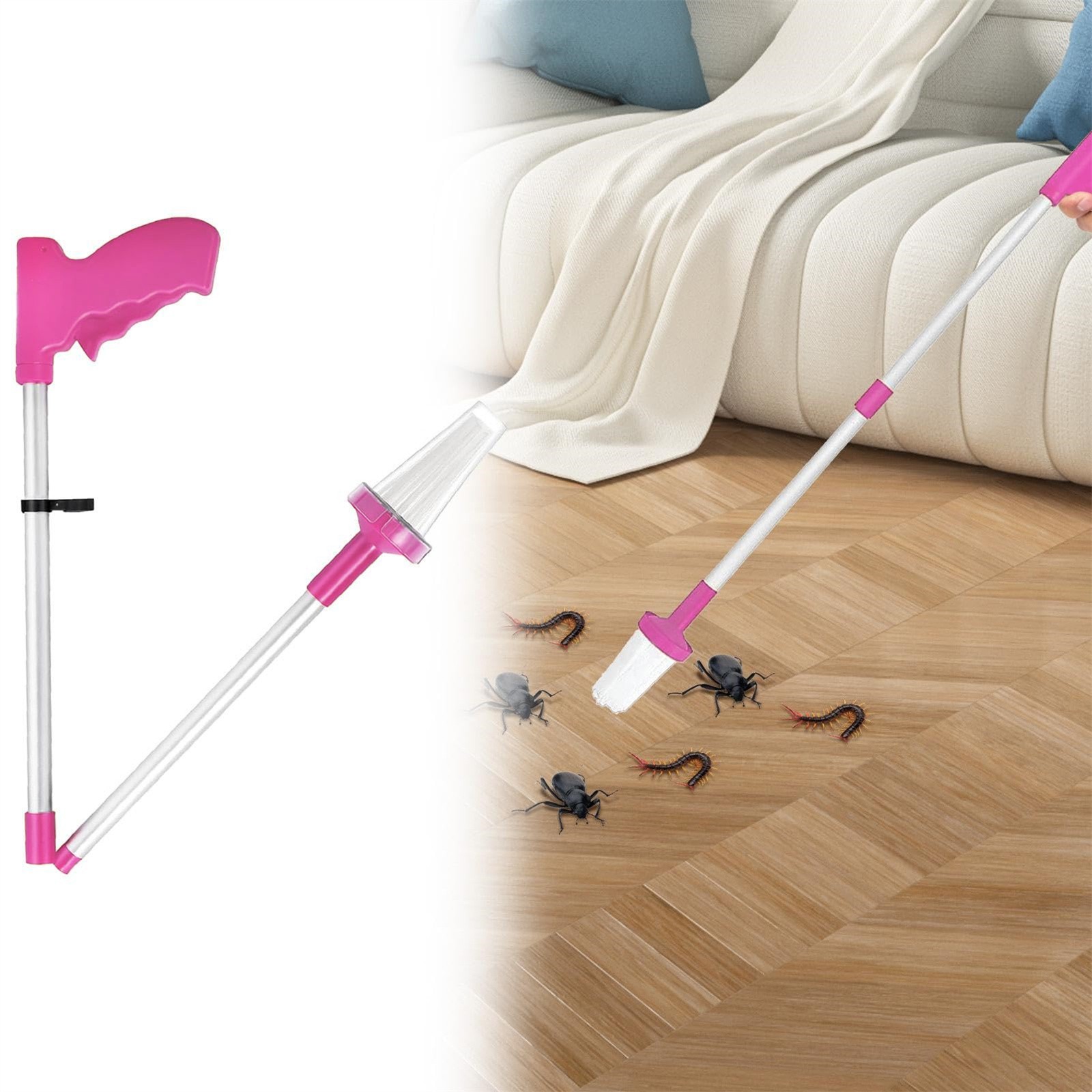 Foldable Insect Catcher & Indoor Outdoor Spiders or Insects Safely ...