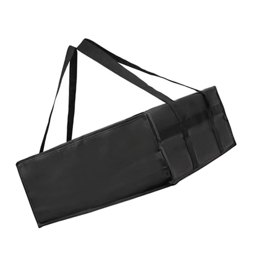 Foldable Insulated Grocery Bag for Hot or Cold Items Waterproof Pizza ...