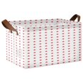 Foldable Iron Frame Open Home Storage Bins 16.9×11.4×10 Inch Waterproof ...
