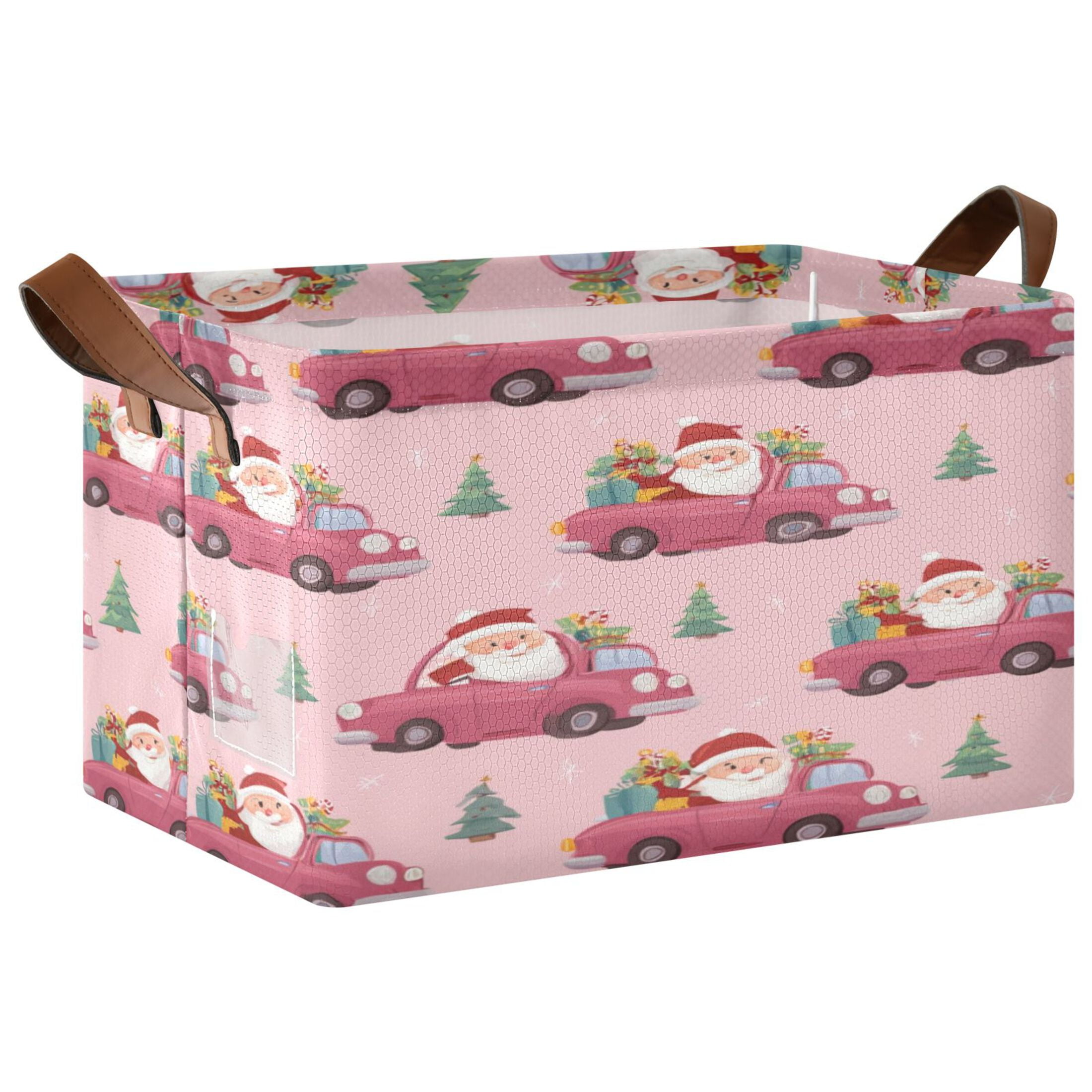 Foldable Iron Frame Storage Basket Open Basket Bins Versatile Organizer ...
