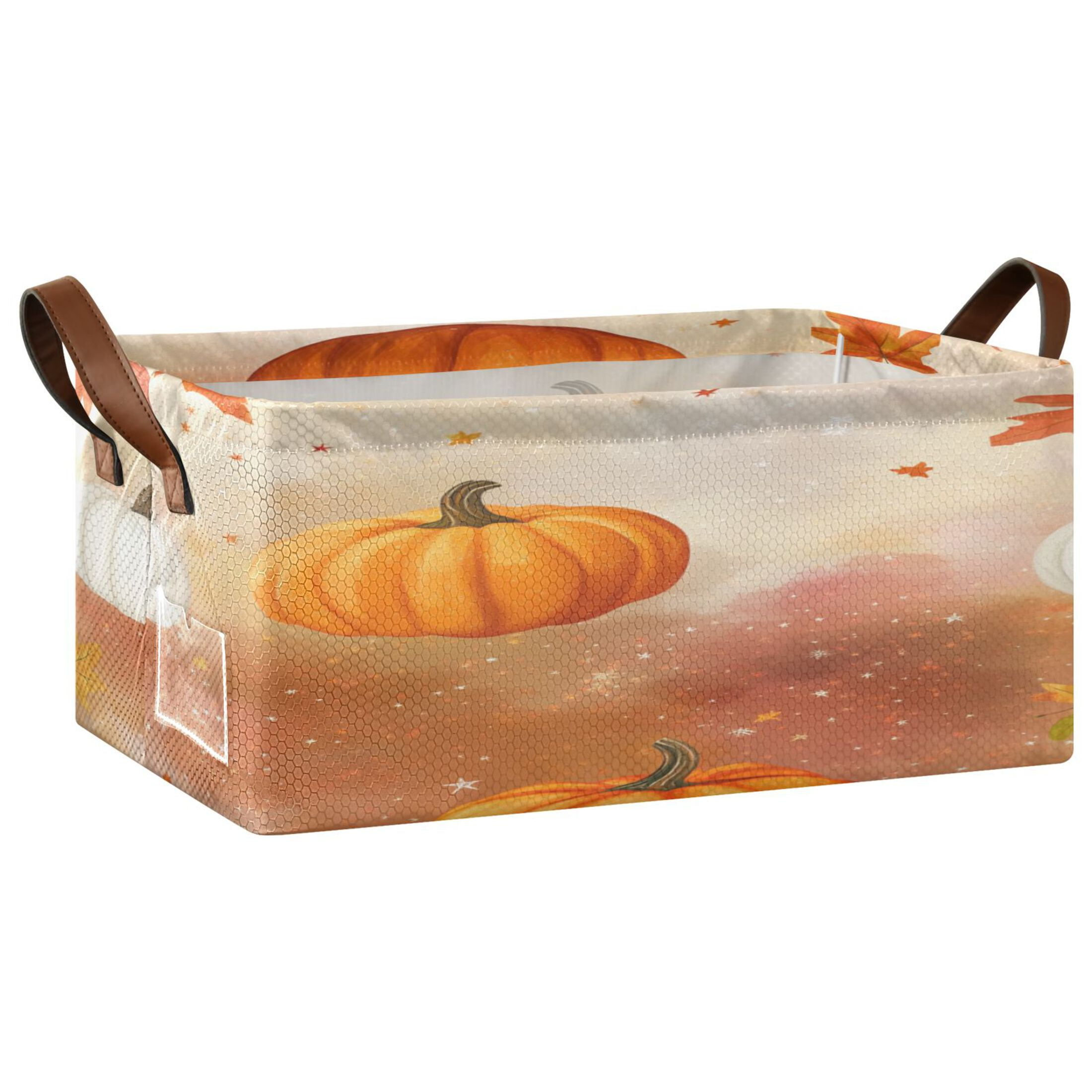 Foldable Iron Frame Storage Basket Open Basket Bins Versatile Organizer ...