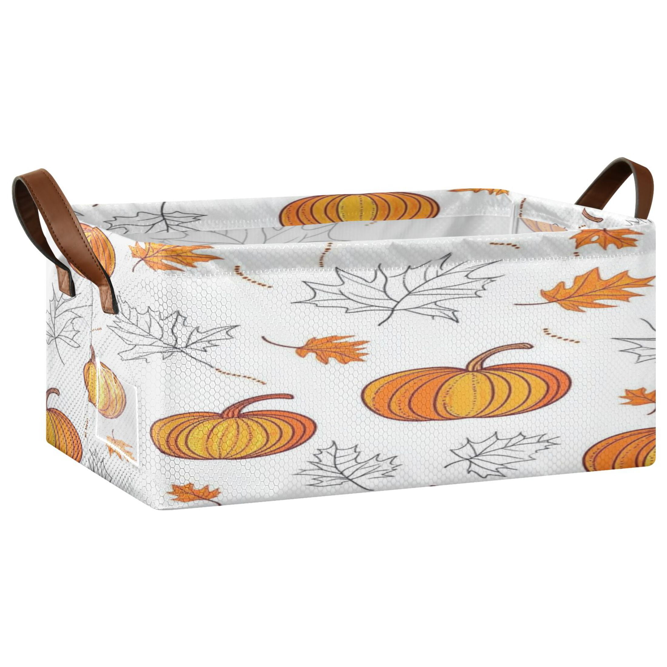 Foldable Iron Frame Storage Basket Open Basket Bins Versatile Organizer ...