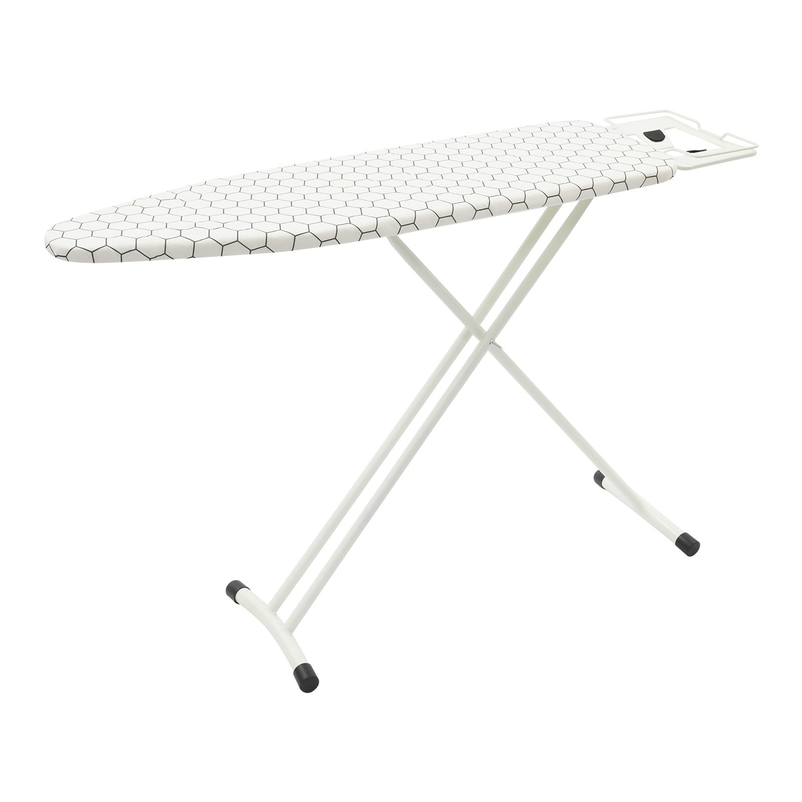 Foldable Ironing Board Height-Adjustable Iron Table with 4 Legs for ...