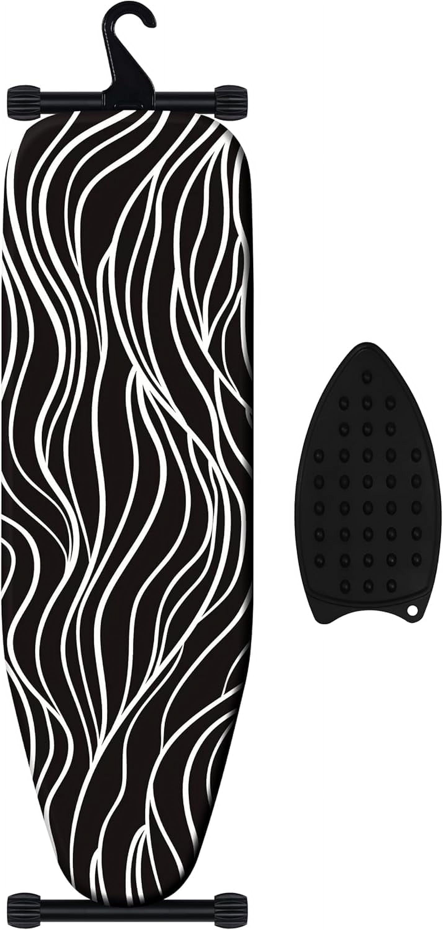 Foldable Ironing Board with Non-Slip Feet, Heat Reflective Surface, and ...