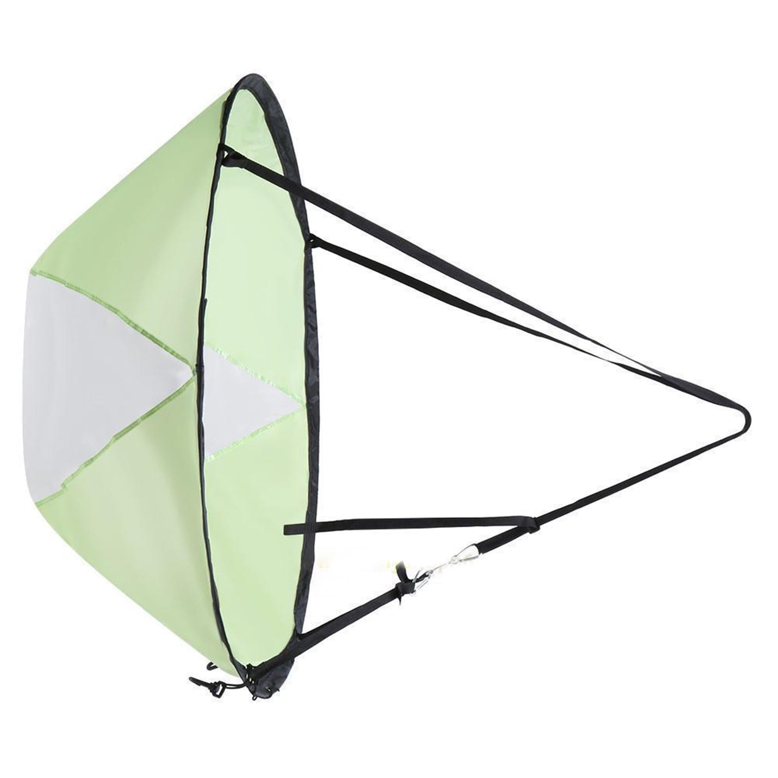 Foldable Kayak Sail Clear Window Downwind Kayak Sail Windsurfing Sail ...