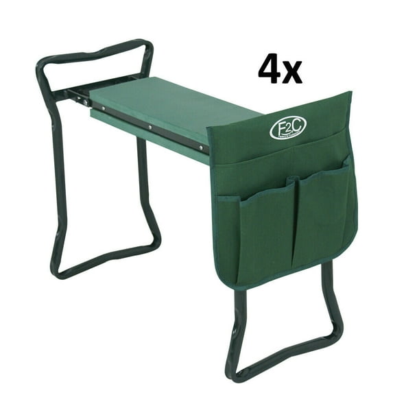 Foldable Kneeler 4X Garden Bench Stool Soft Cushion Seat Pad Kneeling ...