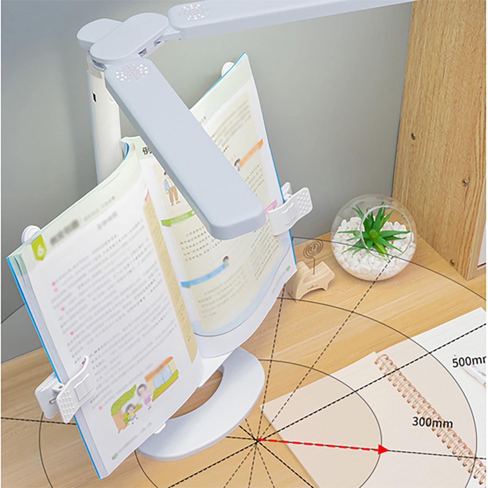 Foldable LED Desk Lamp with Adjustable Brightness, Eye-Caring USB ...