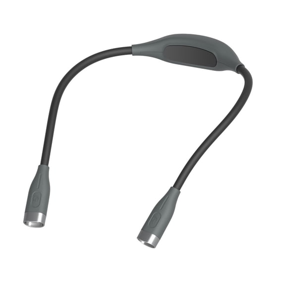 Foldable LED Neck Light with 4 LED Beads Portable Reading Lamp for ...