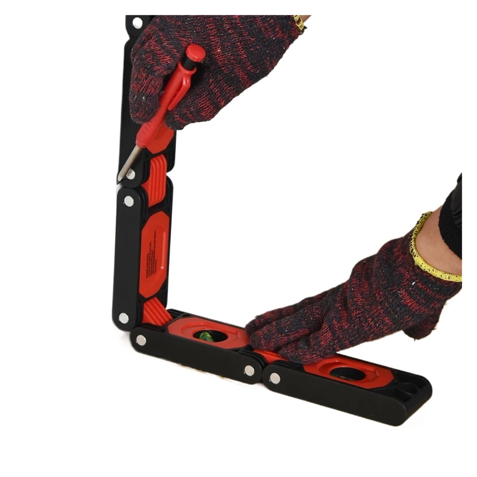 Foldable Level Meter High Precision Magnetic Level Angle Finder Gauge ...