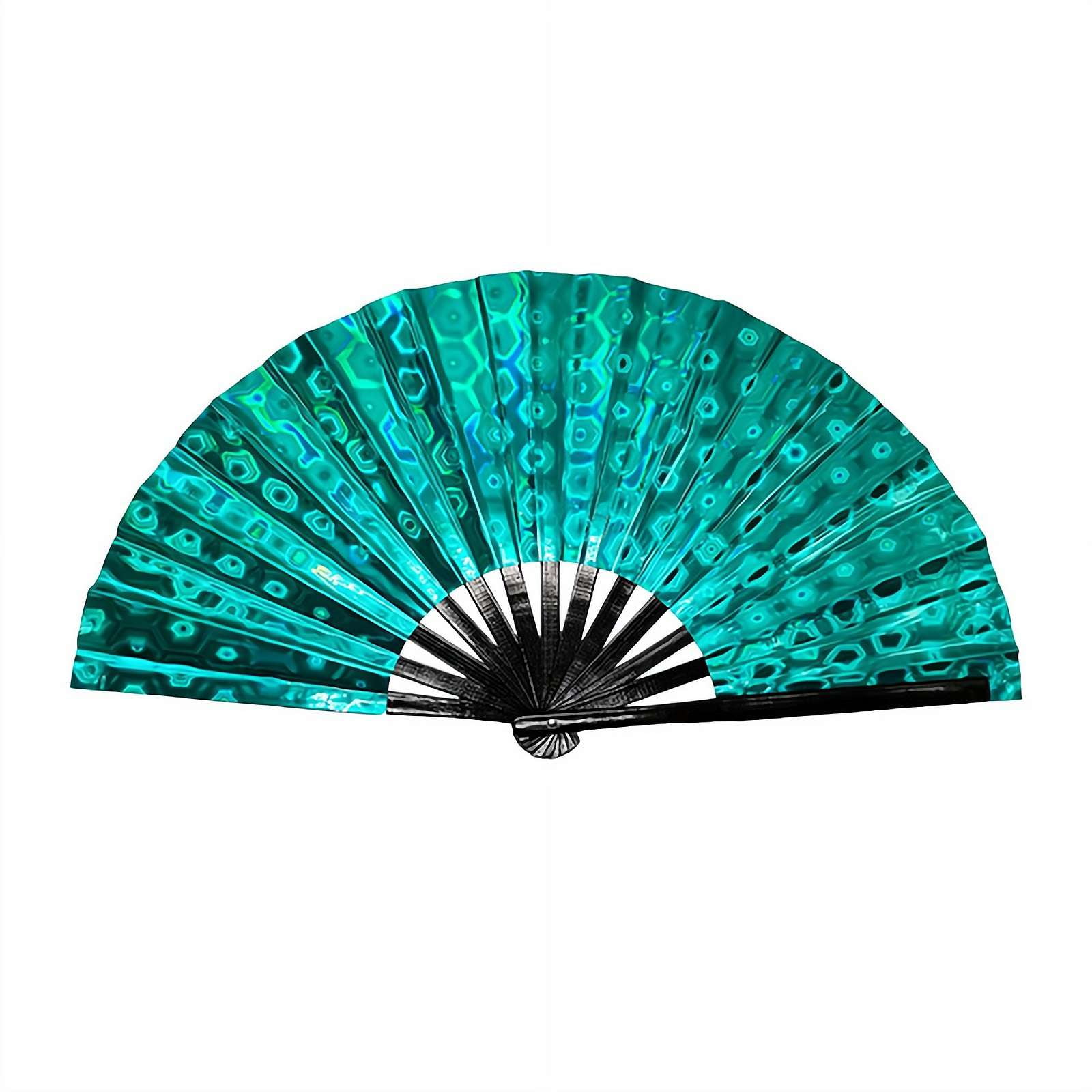 Foldable Line Dance Hand Fan, Popping Sound Fan for Performers ...