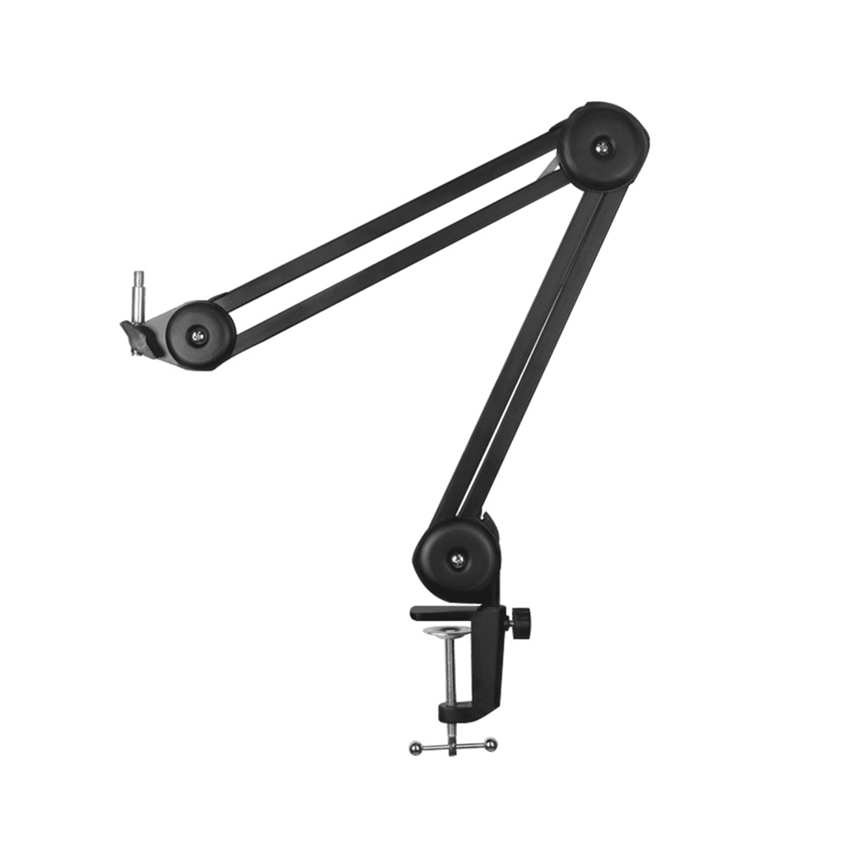 Foldable Live Desktop Microphone Metal Stand with Built-In Spring ...