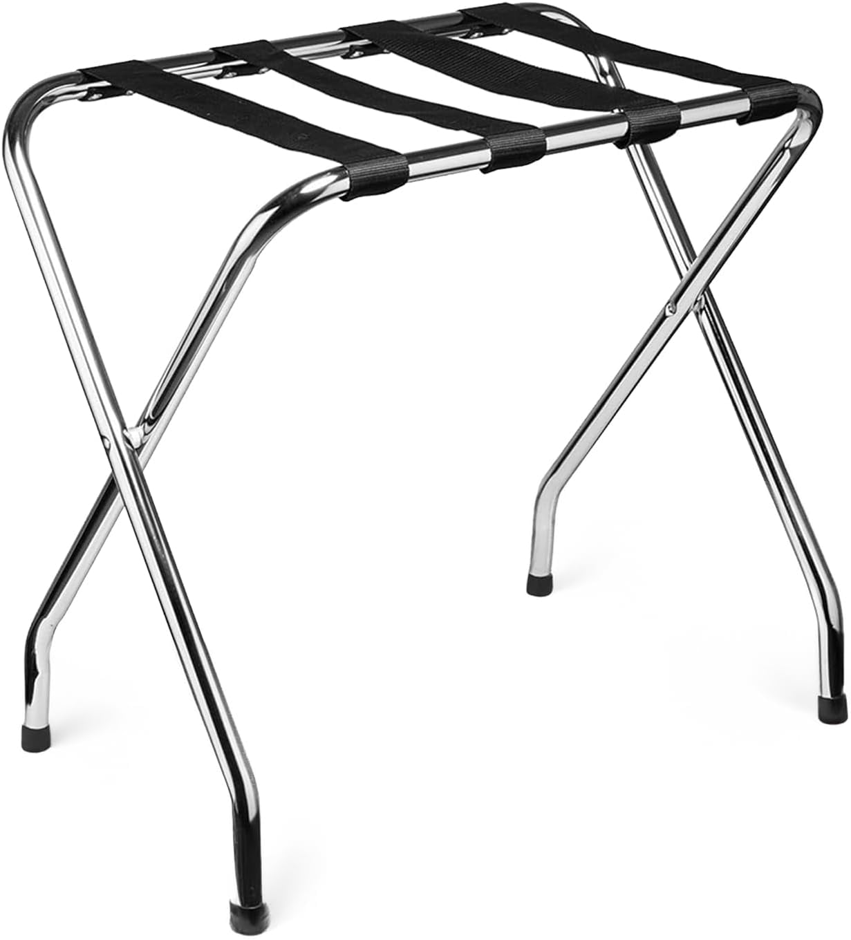 Foldable Luggage Rack, Metal Suitcase Stand for Guest Room, Heavy Duty ...