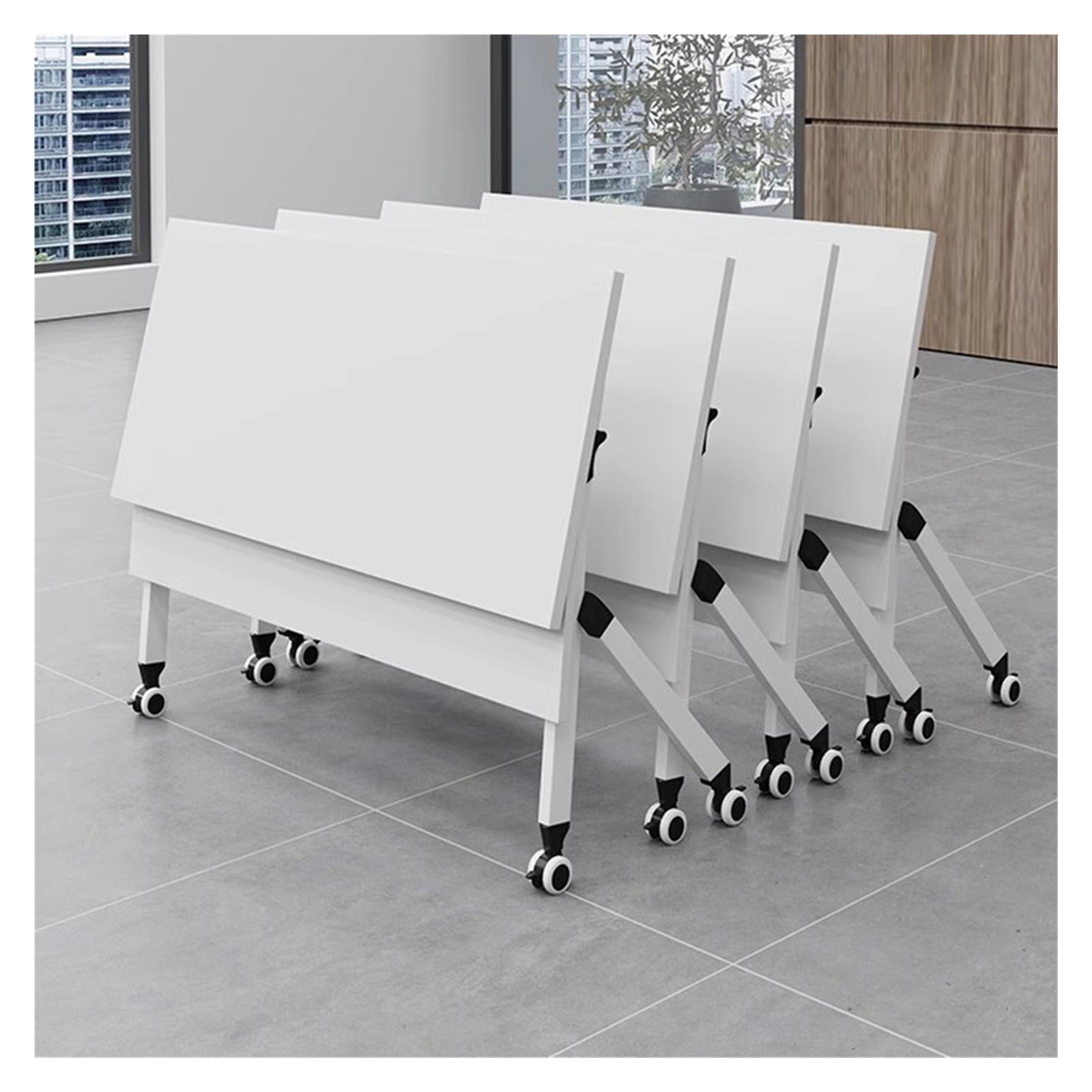 Foldable Meeting Table Conference Rooms Training Rooms Flip Top Mobile ...