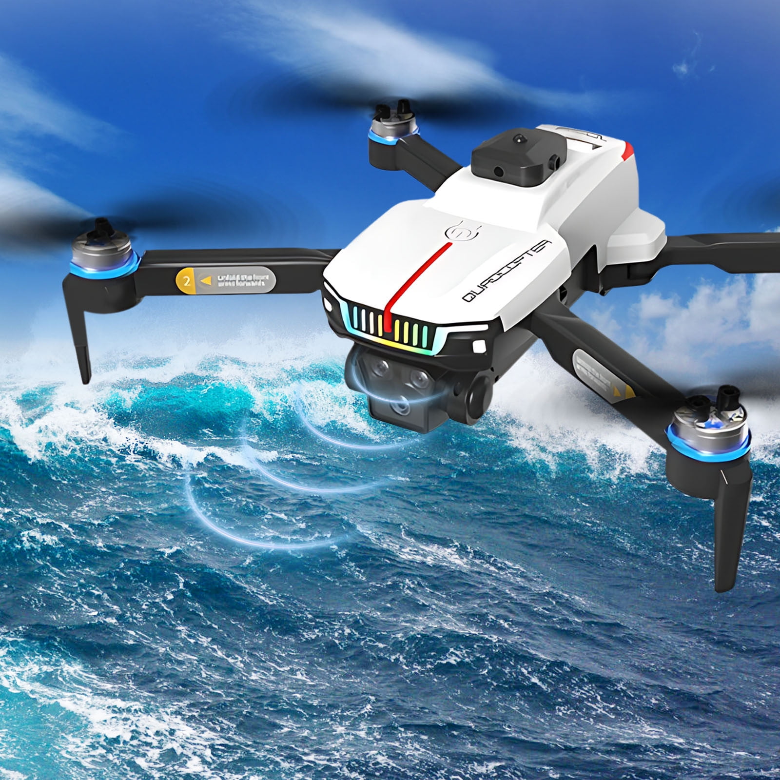 Foldable Mini Drone with HD Camera - Gesture Control & Obstacle ...