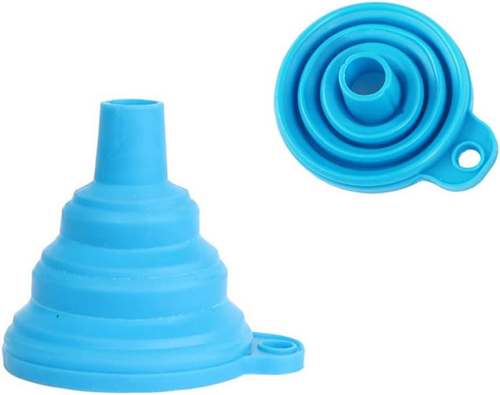 Foldable Mini Silicone Funnel Hopper Kitchen Water Filler Tool for ...