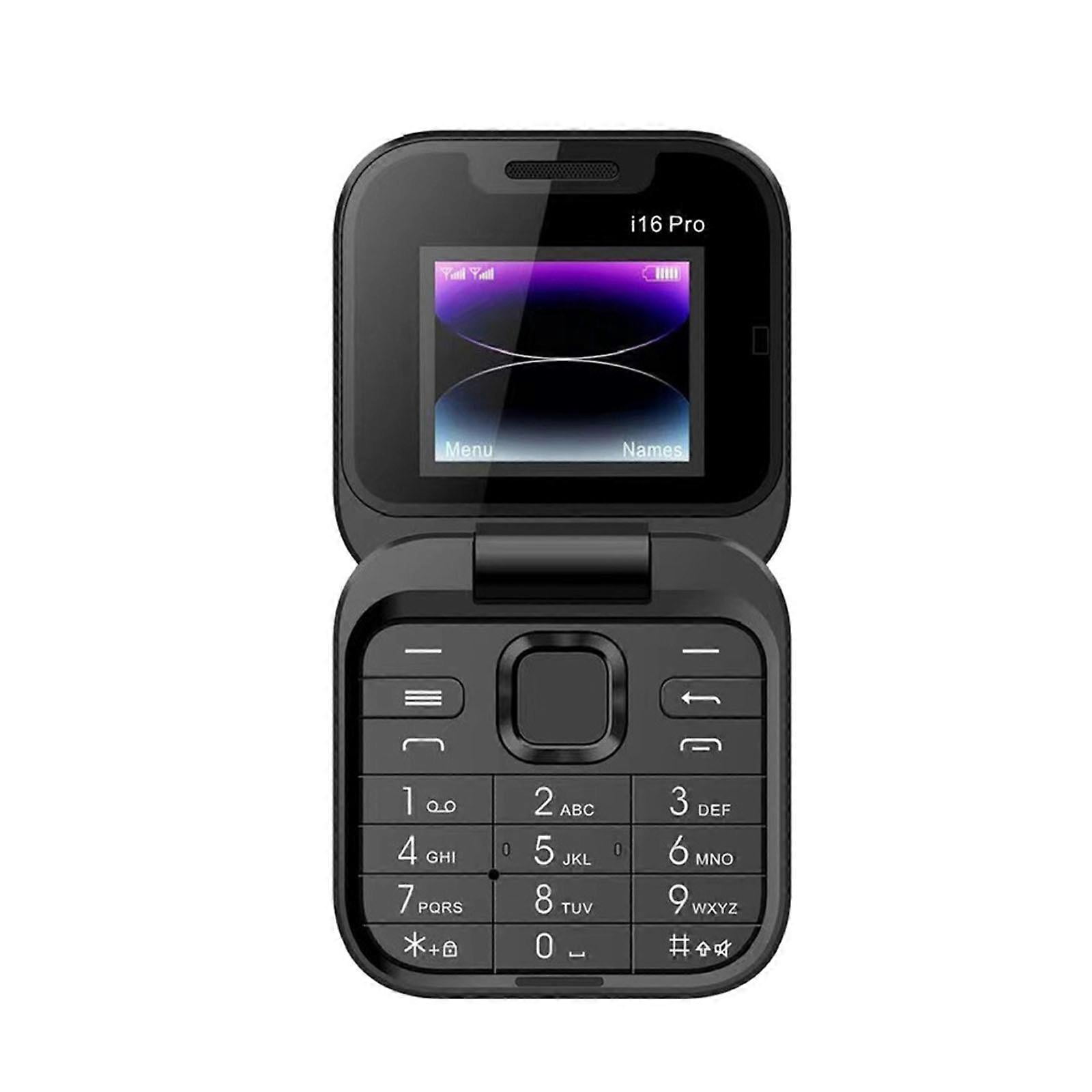 Foldable Mobile Phone Small Box Flip Cell Phones Dual SIM Card 2G ...