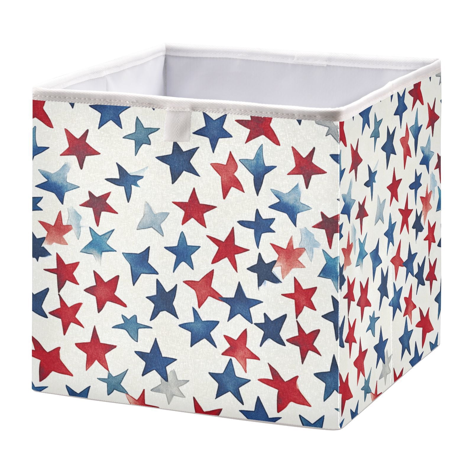 Foldable Open Home Storage Bins with Handles, Waterproof Oxford Fabric ...
