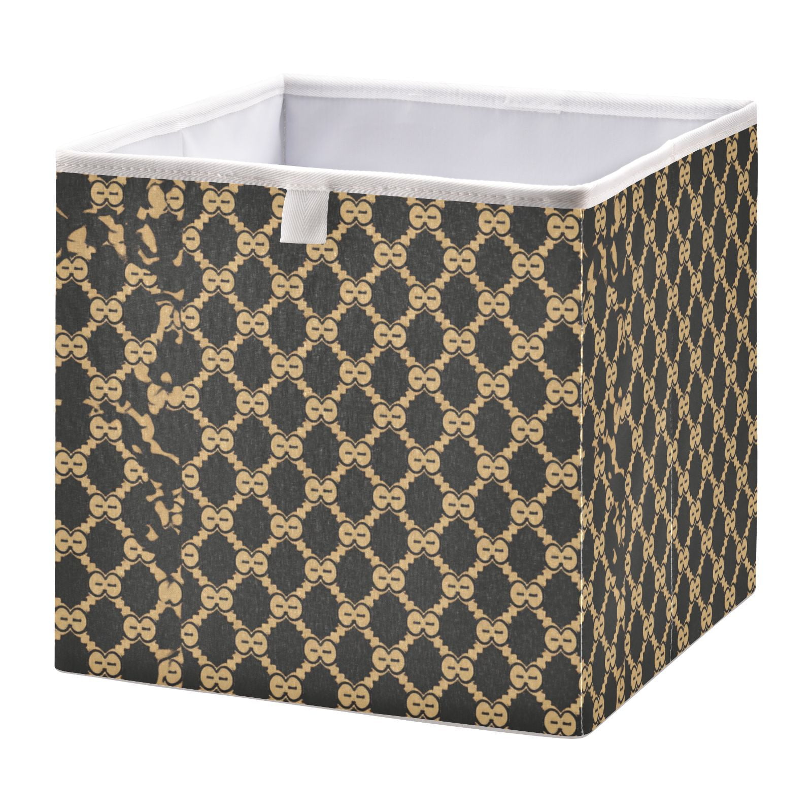 Foldable Open Home Storage Bins with Handles, Waterproof Oxford Fabric ...