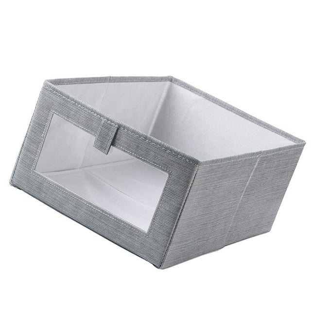 Foldable Organizer Container Non-woven Storage Box without Lid Large ...