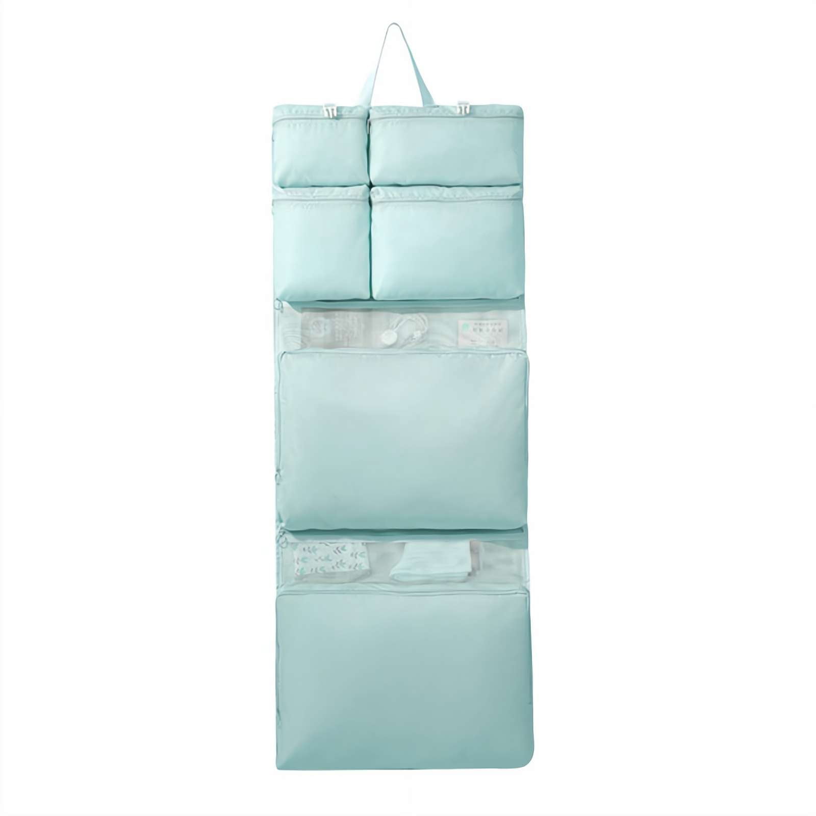 Foldable Organizer Hanging Bag for Travel, Storage Hanging Bags with ...