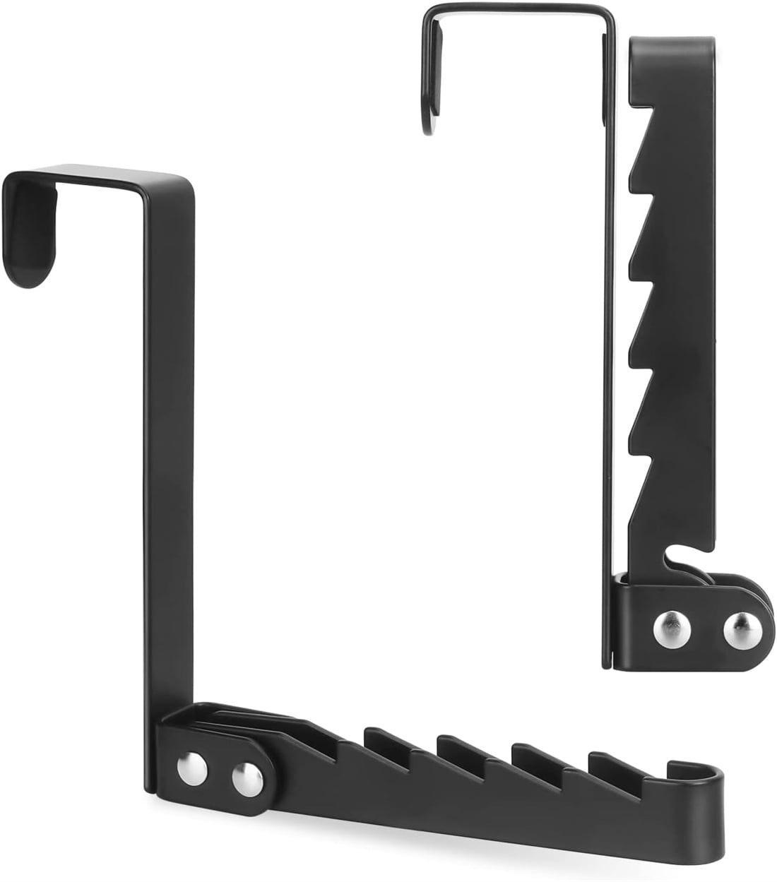 Foldable Over-Door Hanger, 2 Pack Space-saving Storage Rack Hooks,Over ...