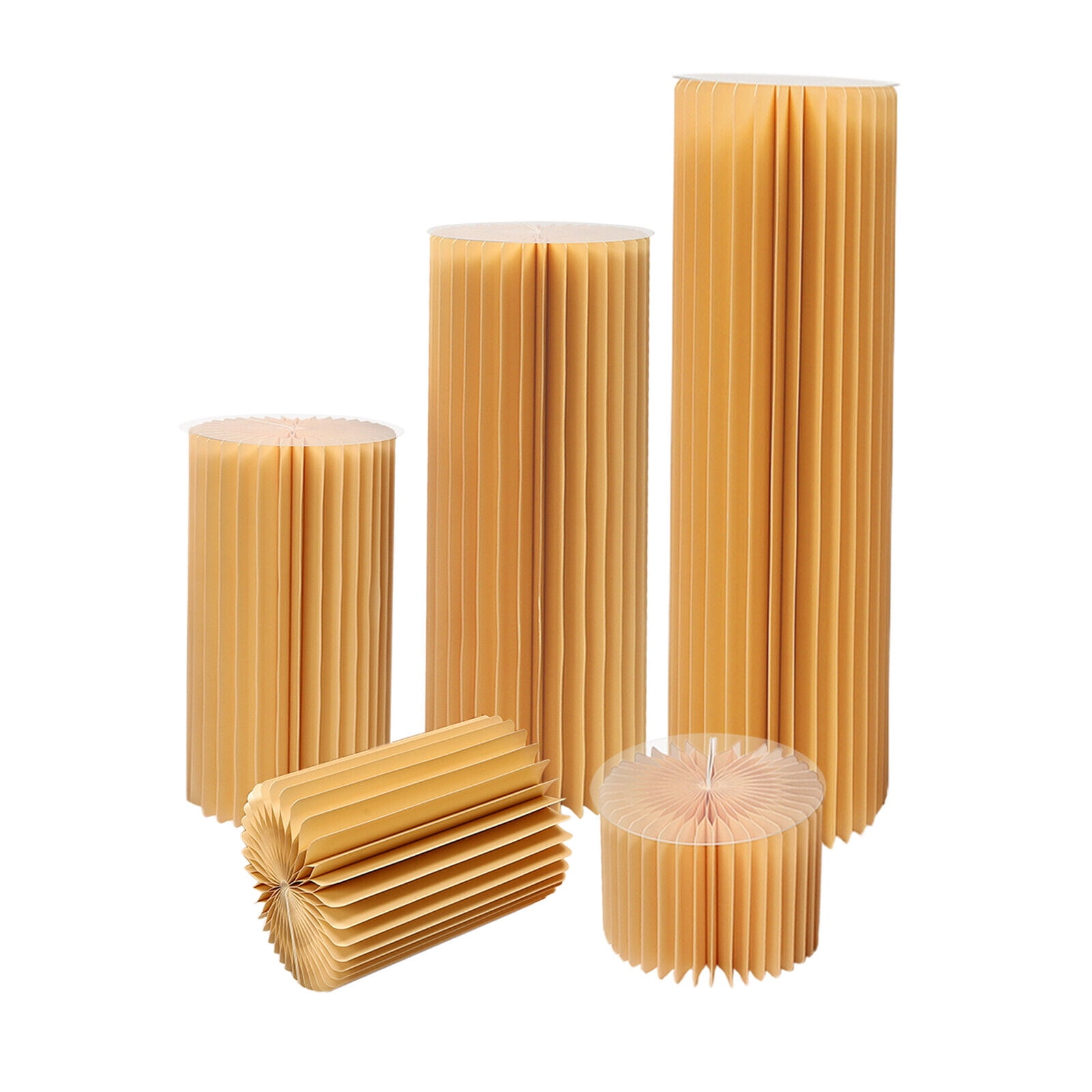 Foldable Paper Column Display Stands Folding Roman Column Dessert Table ...