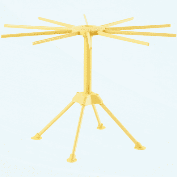 Foldable Pasta Drying Rack, Plastic Collapsible Spaghetti Hanger Noodle ...