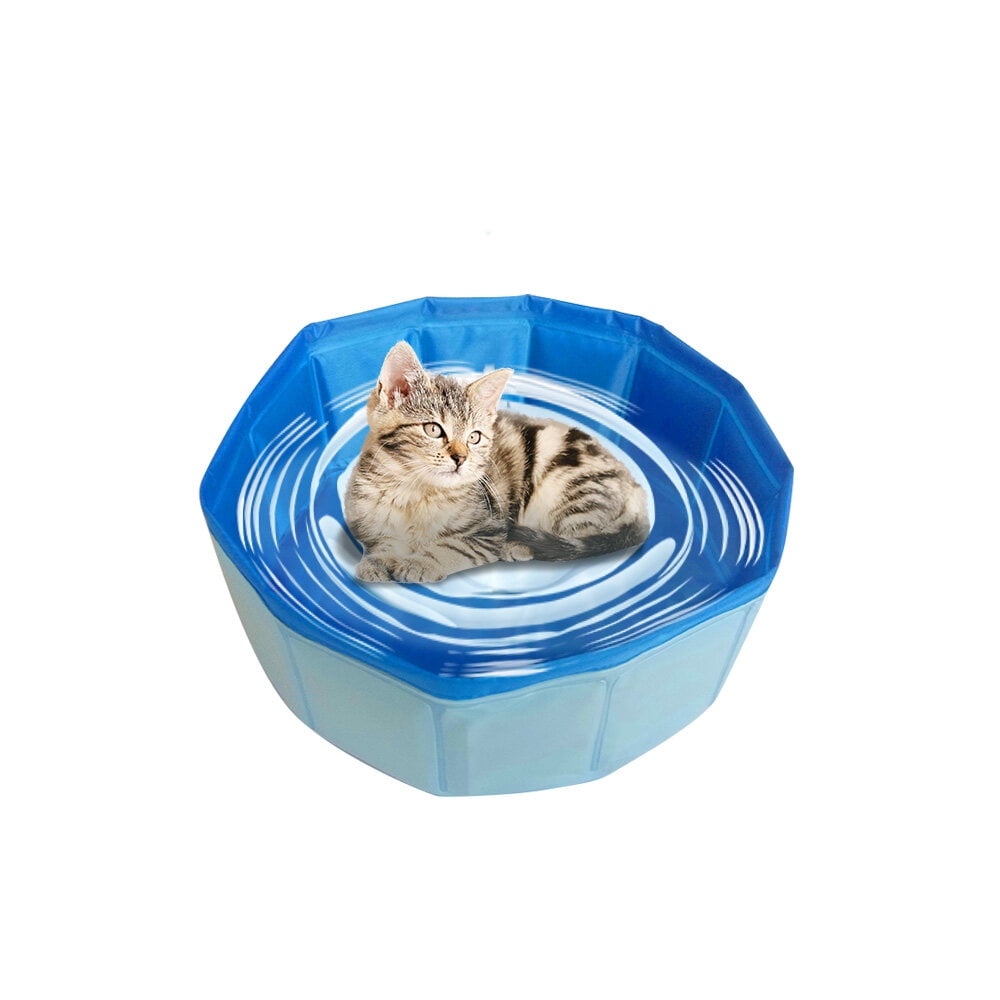 Foldable Pet Bath Pool Collapsible Hamster Rabbit Baby Cat Pool Pet ...