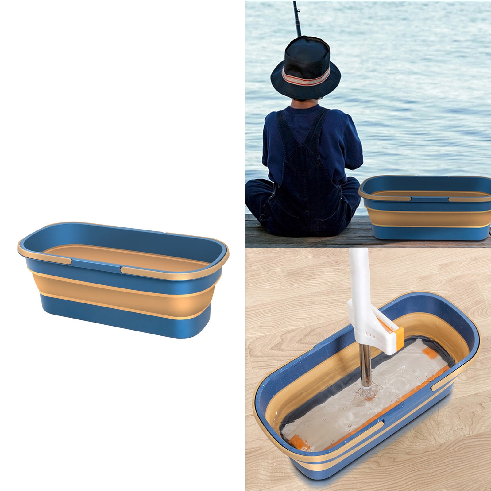 Foldable Plastic Bucket, Small Cleaning Bucket, Mop Buckets for ...