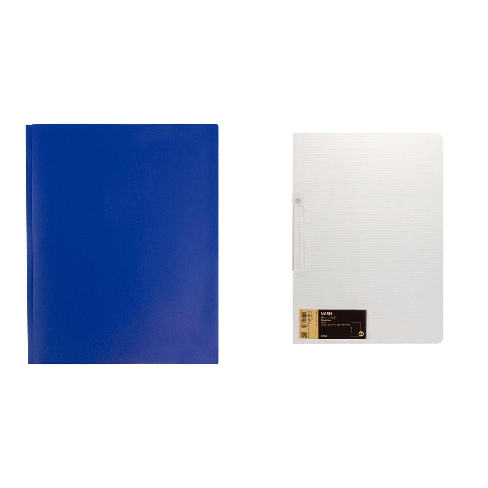 Foldable Plastic File Clipboard Profile Clip Folder A4 Letter Size ...