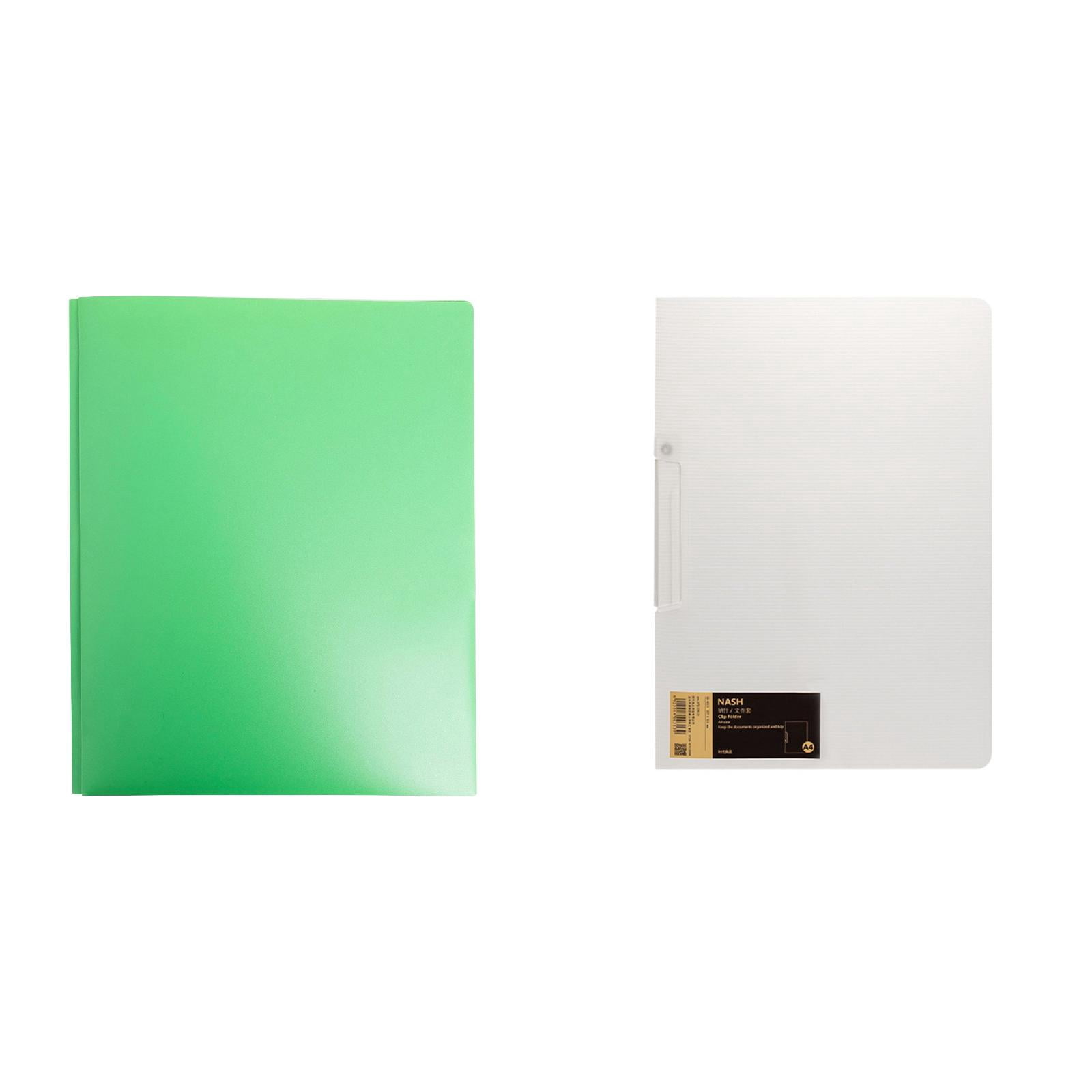 Foldable Plastic File Clipboard Profile Clip Folder A4 Letter Size ...