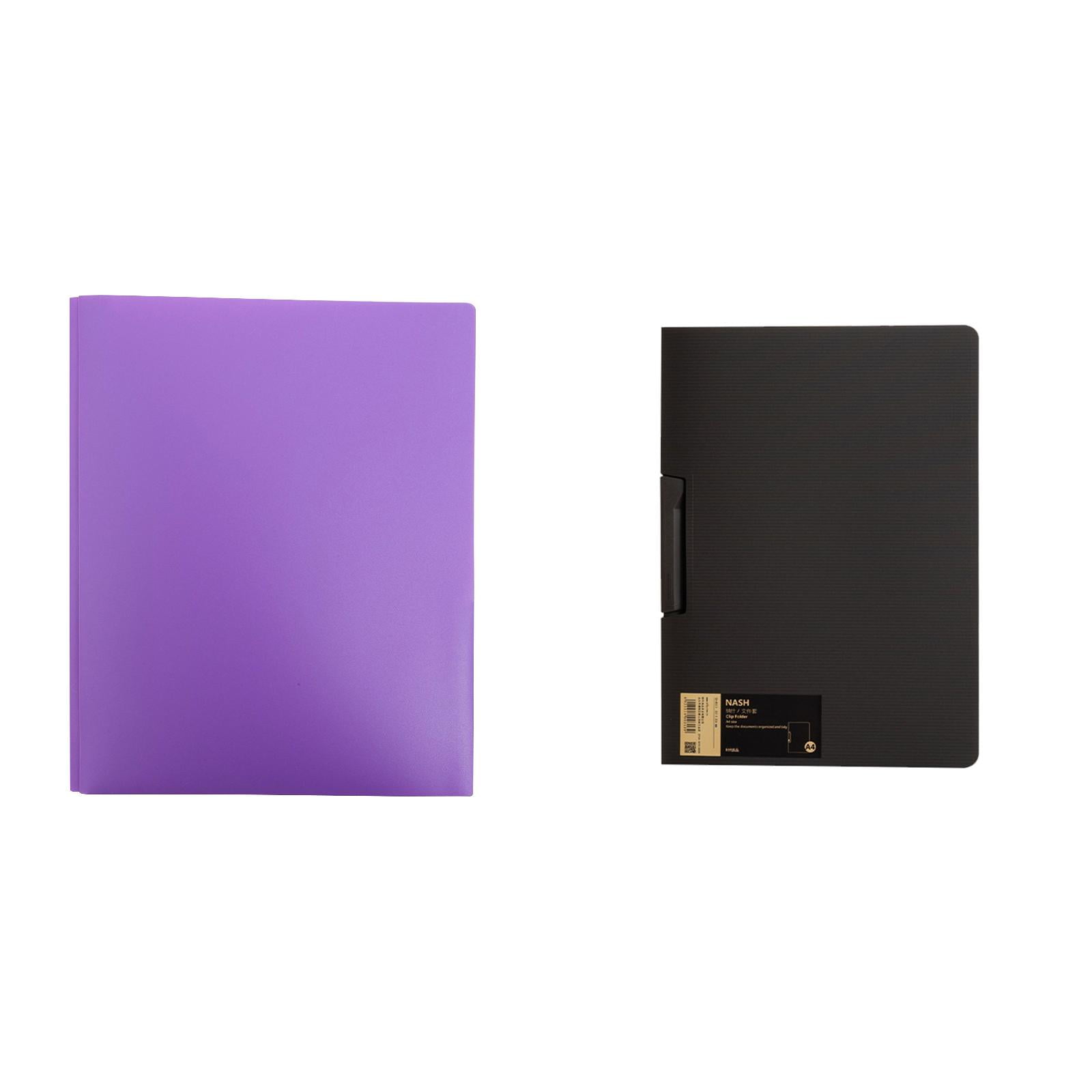 Foldable Plastic File Clipboard Profile Clip Folder A4 Letter Size ...