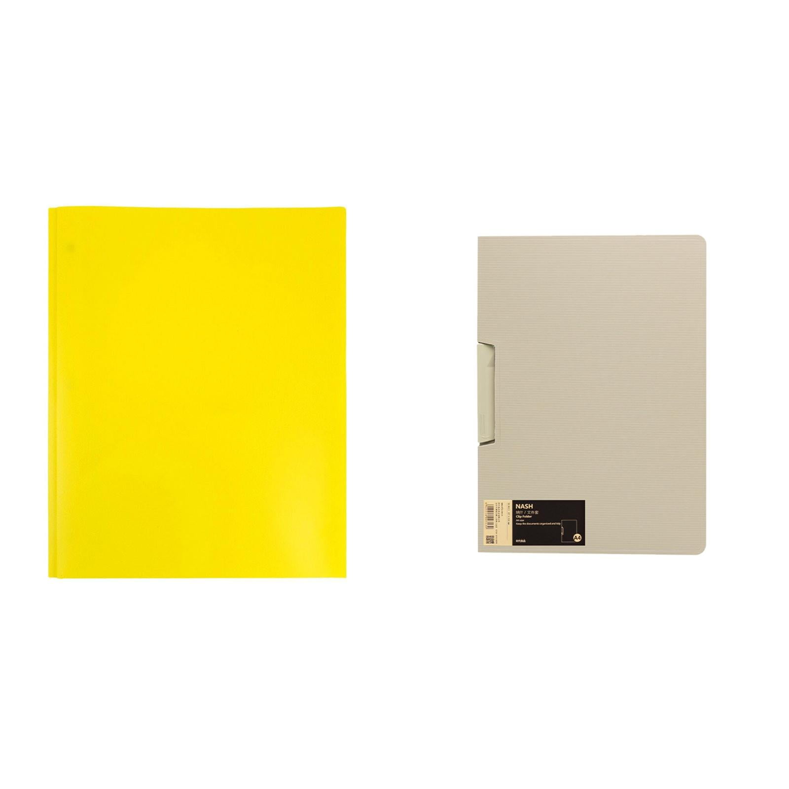 Foldable Plastic File Clipboard Profile Clip Folder A4 Letter Size ...