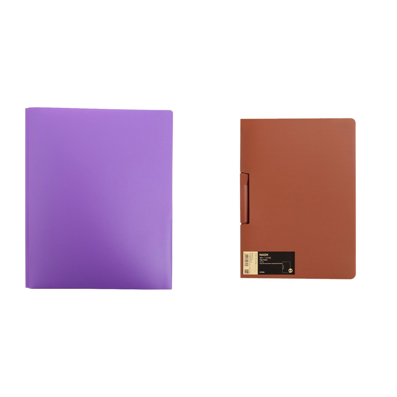 Foldable Plastic File Clipboard Profile Clip Folder A4 Letter Size ...