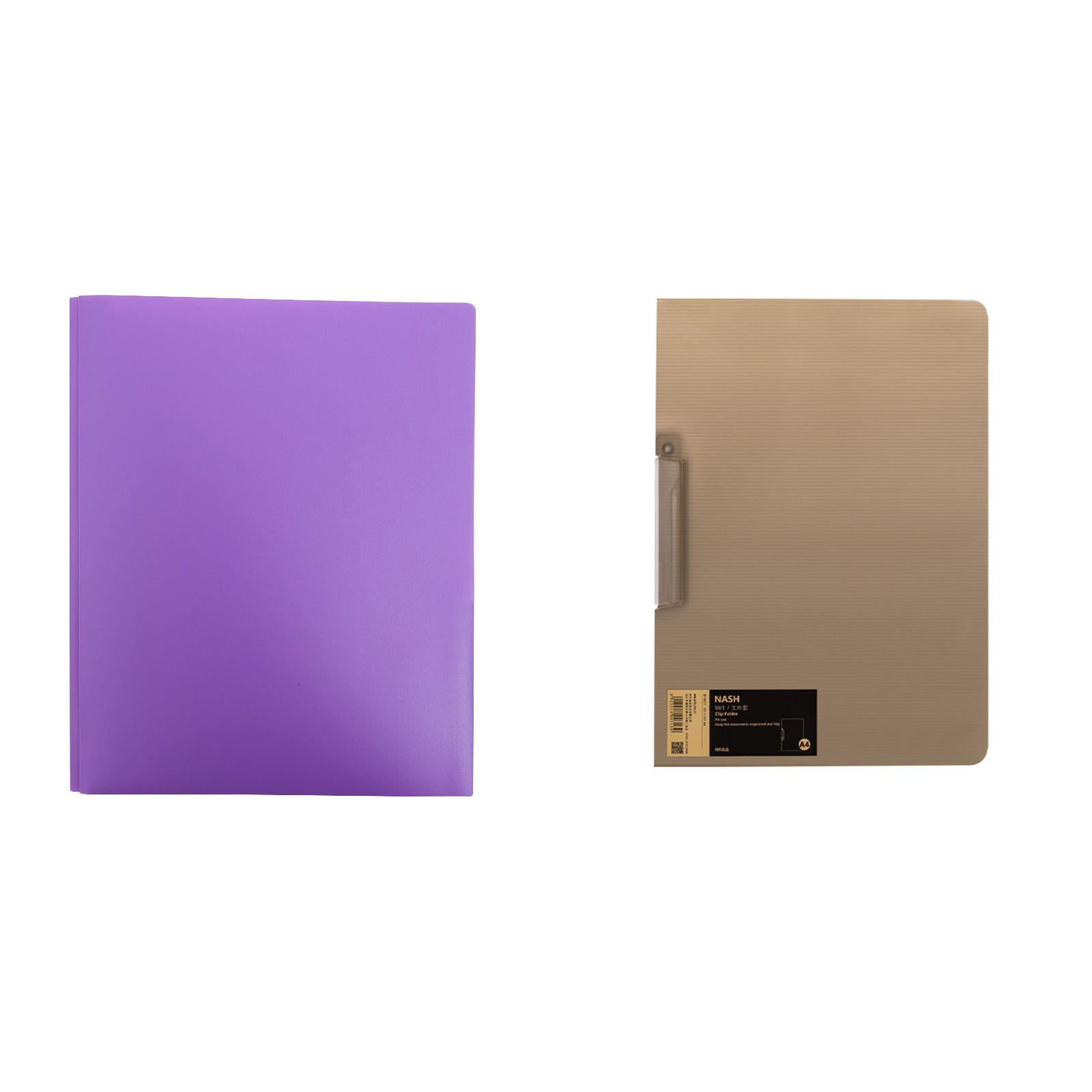 Foldable Plastic File Clipboard Profile Clip Folder A4 Letter Size ...
