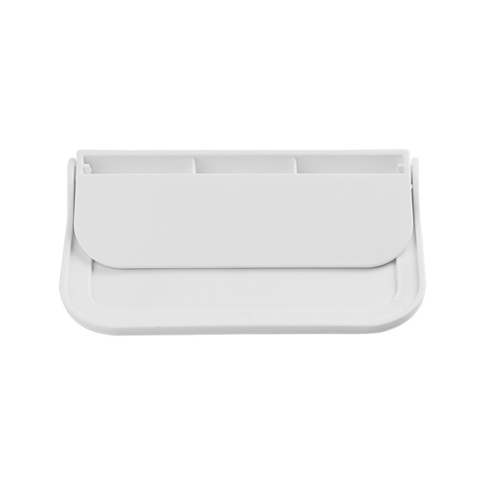 Foldable Plastic Floating Shelf Stick on Wall for Bathroom Kitchen Wall ...