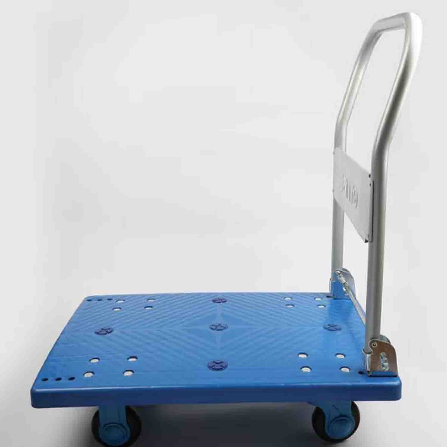 Foldable Platform Truck Dolly with Swivel Wheels, Heavy Duty Moving ...